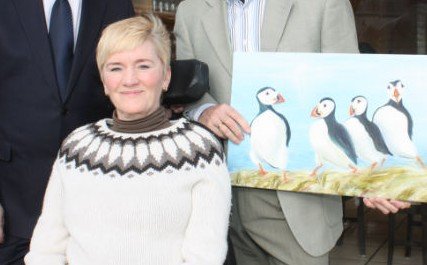 Edda Heiðrún sýnir í Winchester - RÚV.is