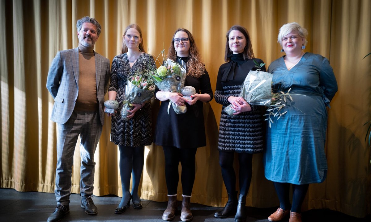 Gerður Kristný, Kristín Svava og Arndís fá Fjöruverðlaunin - RÚV.is
