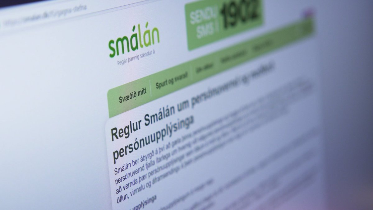 Auðveldasta leiðin til að stöðva smálán - RÚV.is